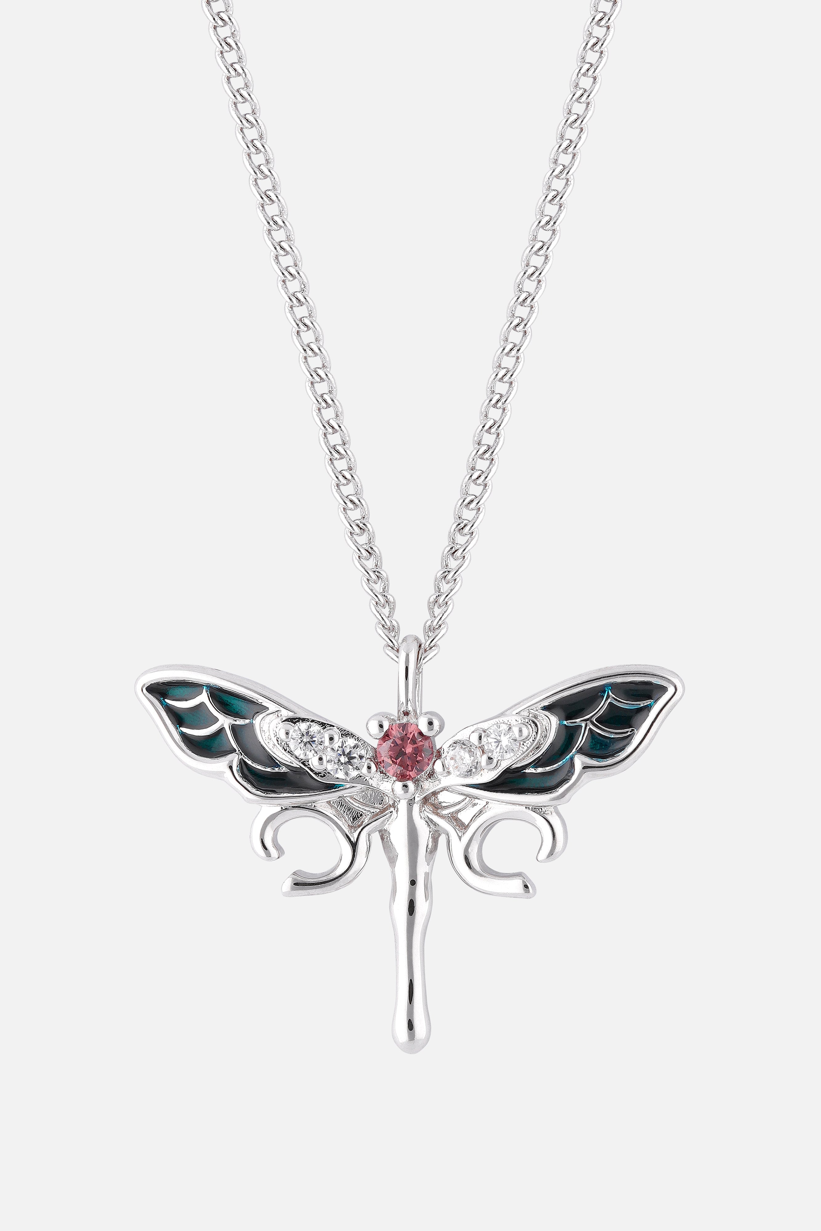 Dragonfly Necklace Silver - Tomorrowland Store