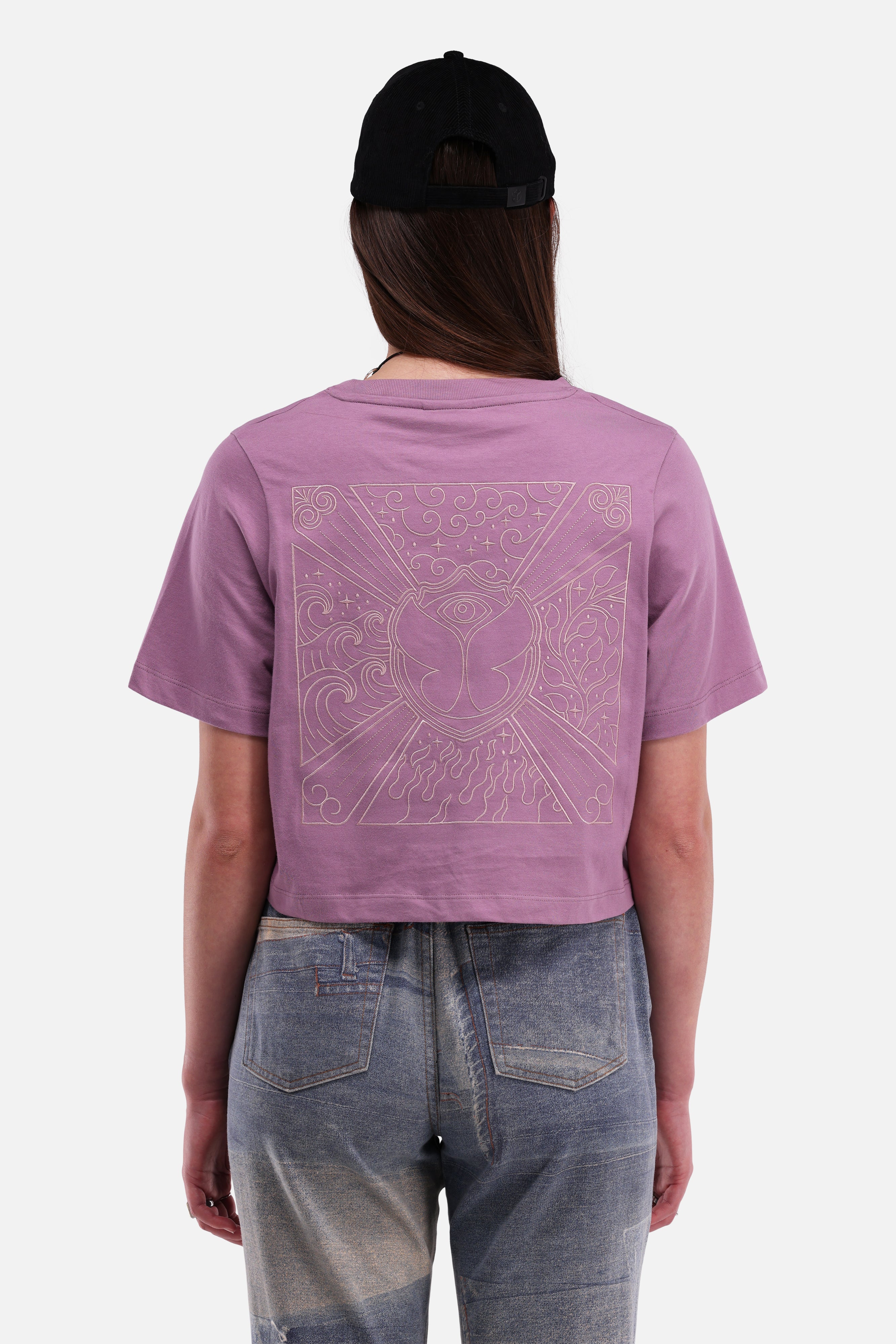 Unity Flag Gradient T-Shirt Women Pink - Tomorrowland Store